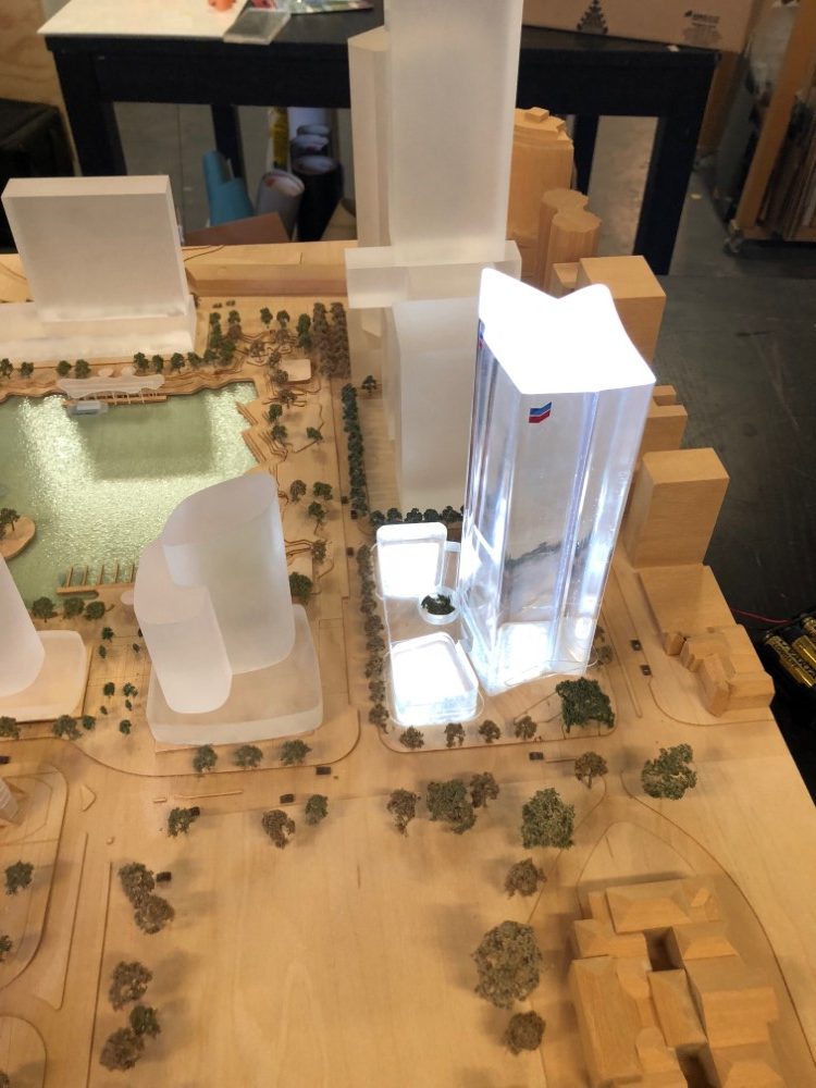 Timber Architectural model | Elizabeth Quay | The Model Shop