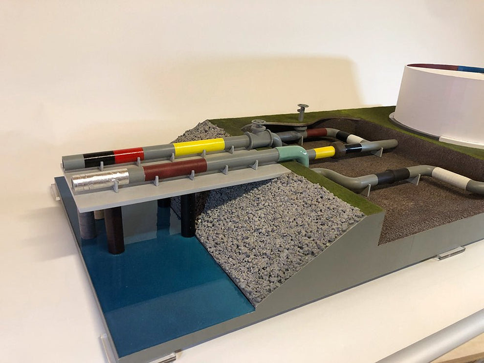 Model maker | Trade Show model | Denso Pipe | The Model Shop